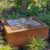 Corten Steel Square Water Table – Caragh Nurseries